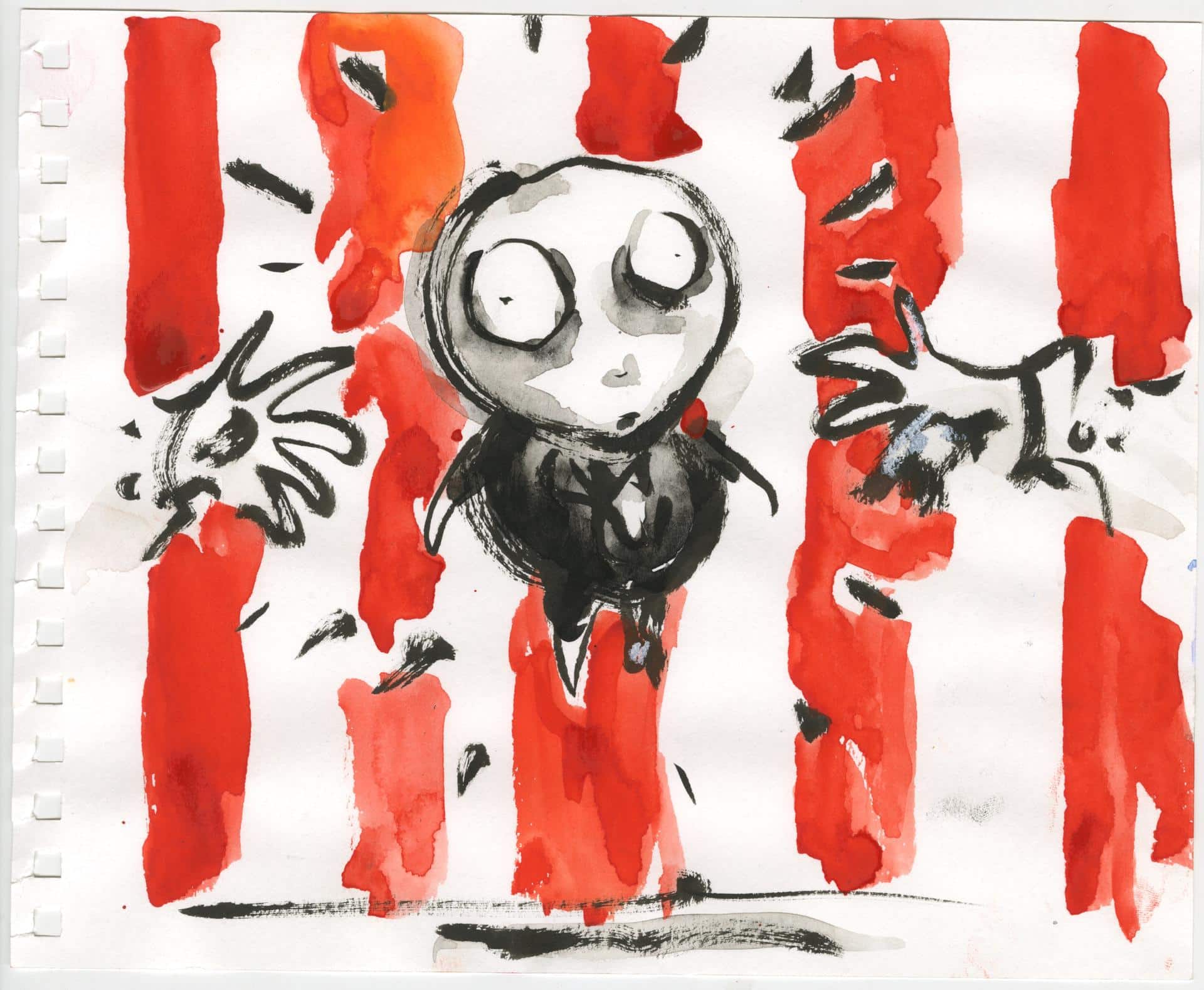 A Florence Biennale 2025 ospite Tim Burton con l’inedita mostra ...