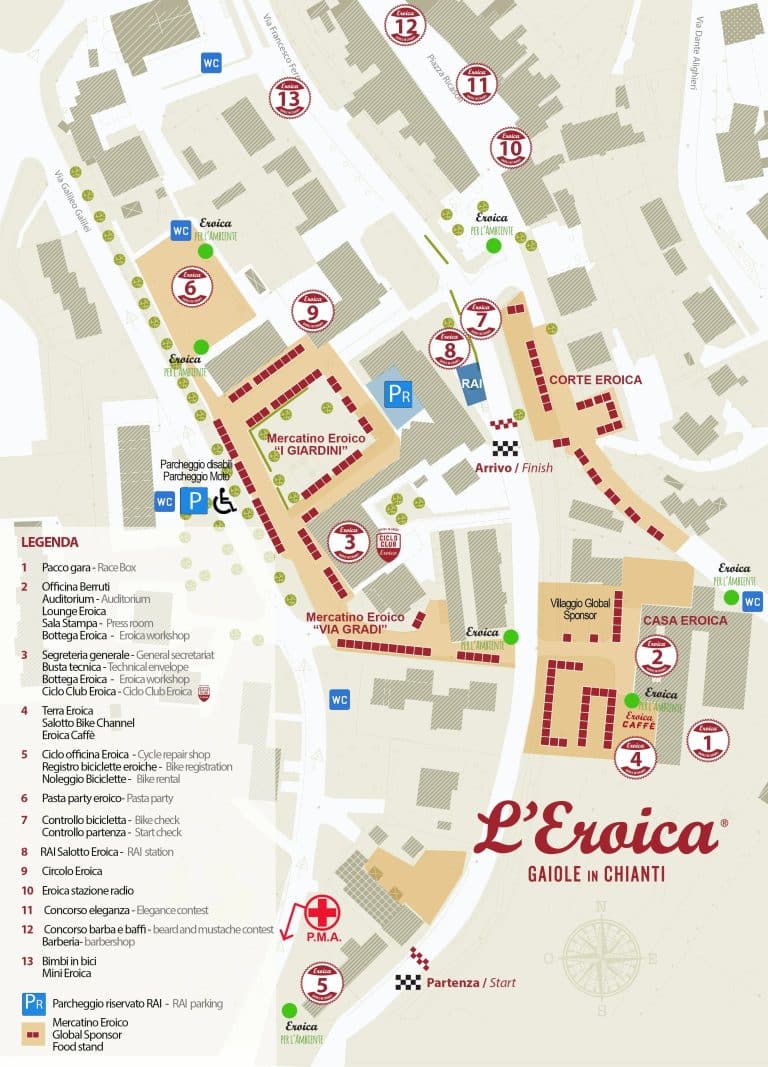 L’Eroica 2025: il villaggio di Gaiole in Chianti apre le porte - Toscana News